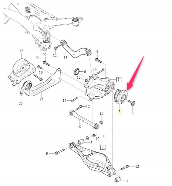 Piasta koła tylnego - 13700392347 - oficjalne archiwum Allegro