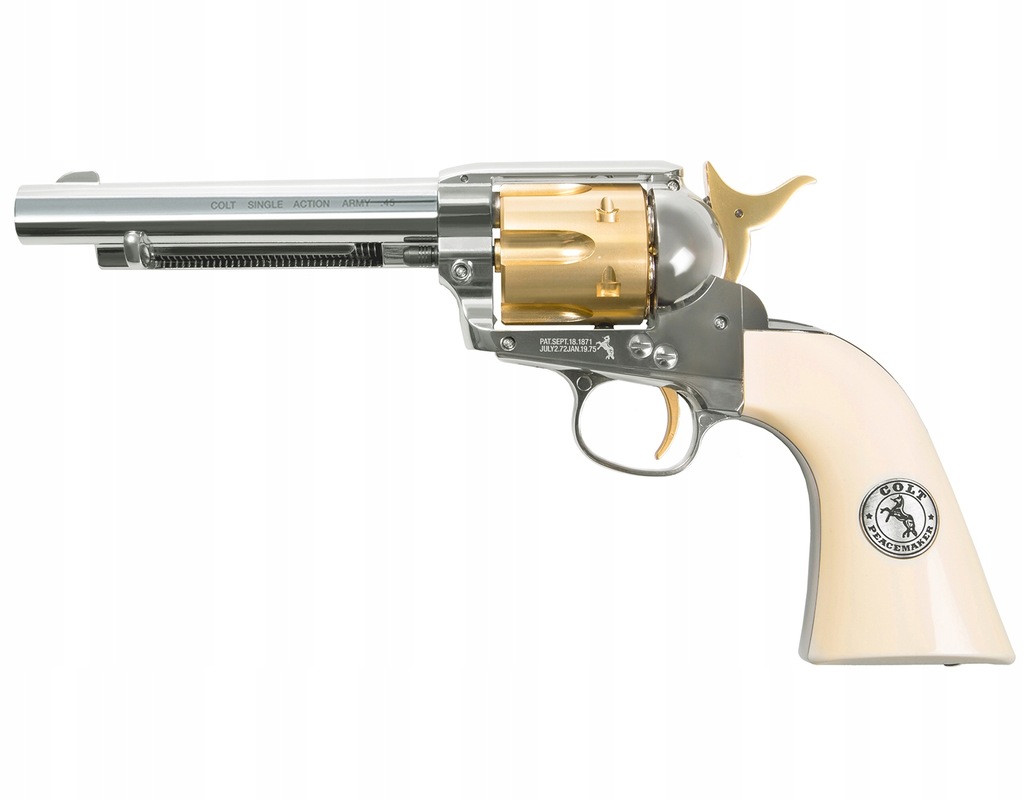 REWOLWER COLT PEACEMAKER GOLD .45 DIABOLO 5,5 - 7617649806 - oficjalne ...