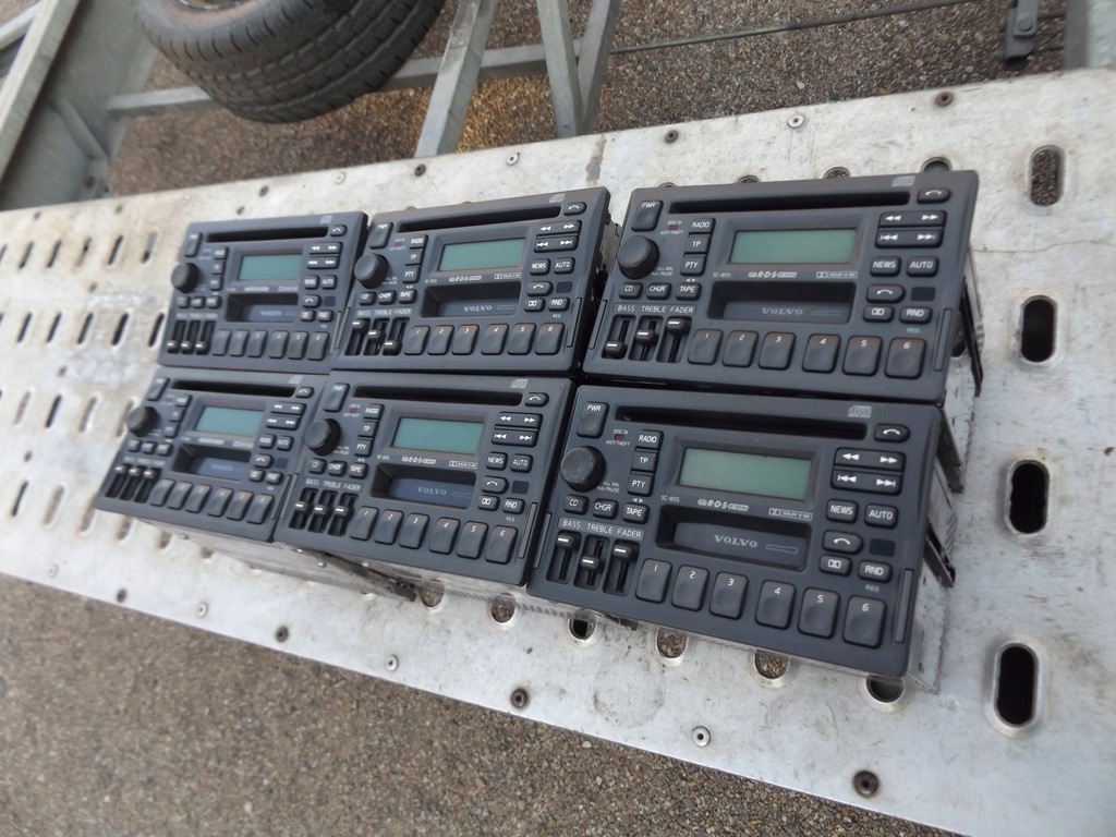 Radio VOLVO SC-805 CD KASETA V40 S40 V70 S70 850 - 14706884813 ...