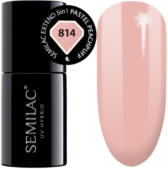 Semilac Extend 5in1 814 Pastel Peach 7ml - 13366959974 - oficjalne ...