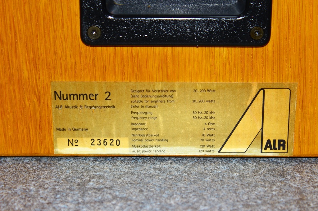 Kolumny ALR Nummer 2 * Vifa * - 11836825399 - oficjalne archiwum Allegro