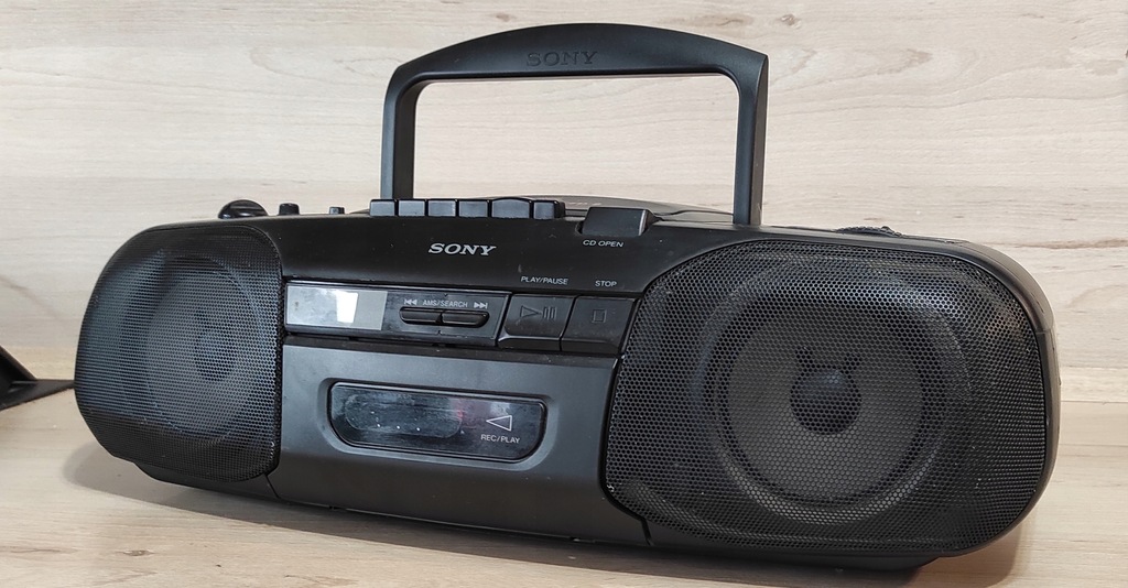 Boombox, radiomagnetofon, CD, Sony CFD-8 - 14131887543 - oficjalne ...