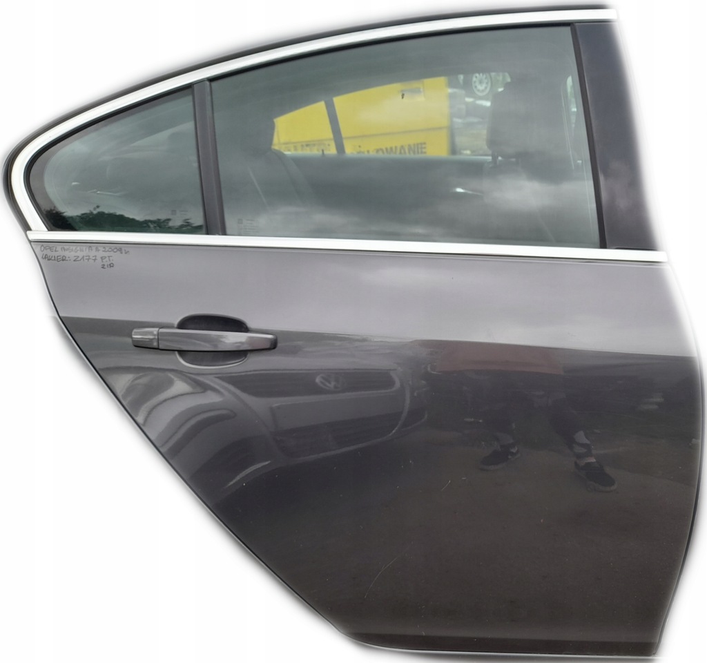 OPEL INSIGNIA A DRZWI PRAWY TYŁ PRAWE TYLNE Z177 - 13585580713 ...
