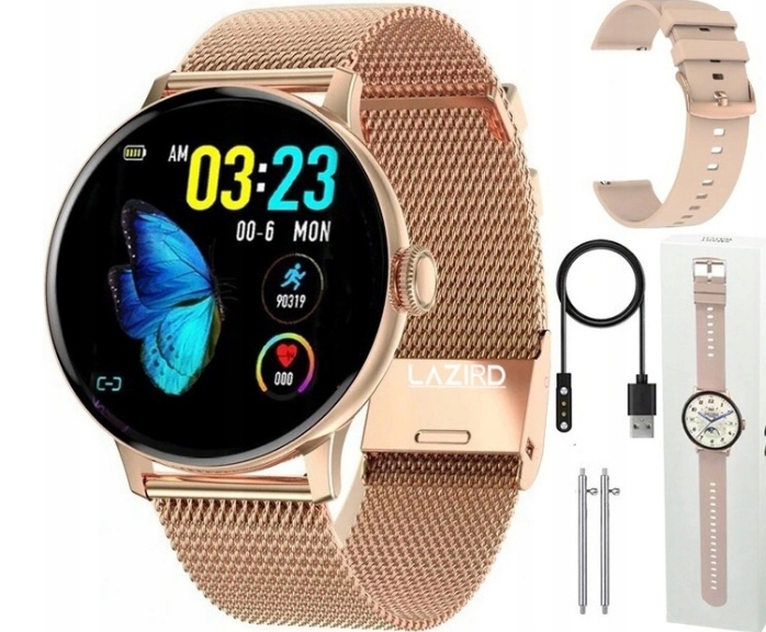 SmartWatch Damski PRESTIGE ROZMOWY PL Gwarancja - 13259487778 ...