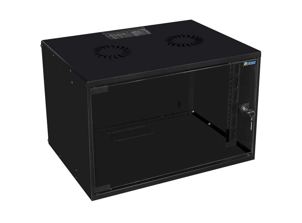 Szafa rack 19" Mirsan 9U 535x600mm czarna - 11094306826 - oficjalne ...