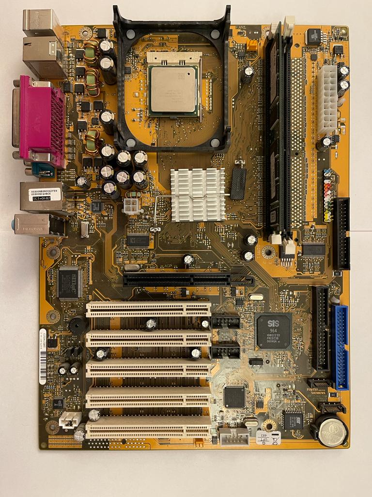 Płyta mPGA478b AGP + Pentium 4 2.4Ghz + 512 MB DDR - 11422753441 - oficjalne archiwum Allegro