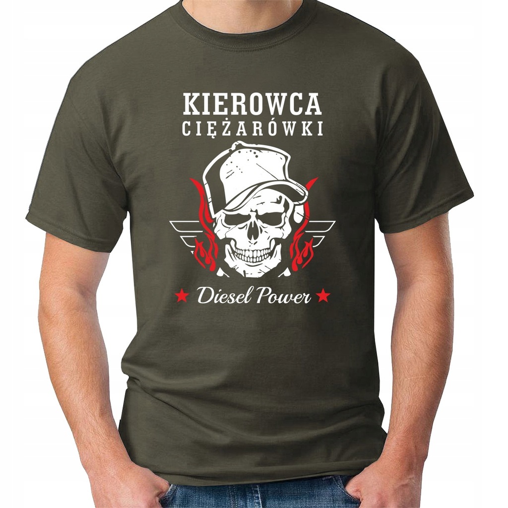 koszulka dla KIEROWCY TIRA, KIEROWCA, ciężarówka - 7663784967 - oficjalne archiwum Allegro