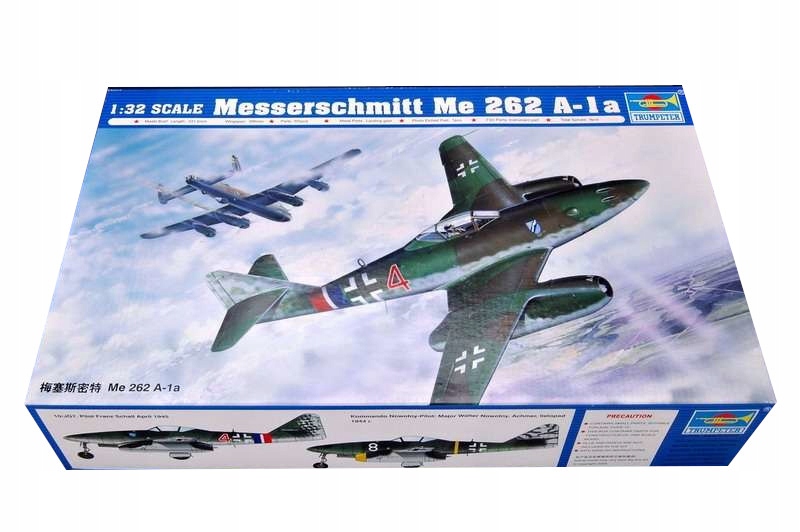 Trumpeter 02235 Messerschmitt Me 262 A-1a 1:32 - 12852438921 - oficjalne archiwum Allegro