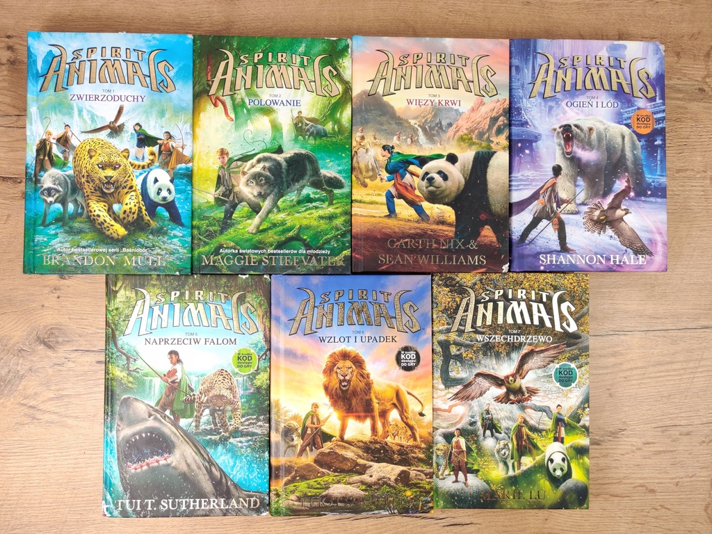 Spirit Animals 1-7 / Zestaw / Mull / Stiefvater - 12571083883 ...