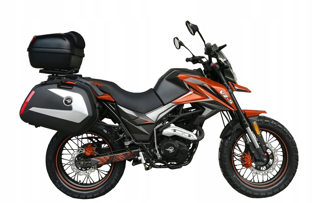 MOTOCYKL JUNAK RX ONE 125 ZIPP VZ-5 pro KUFRY RATY - 8637578533 ...