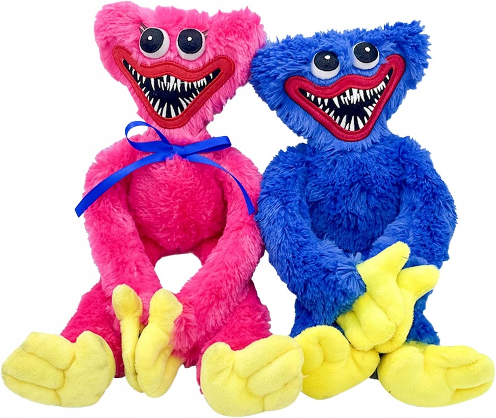 HUGGY WUGGY ZESTAW MASKOTKI PLUSZOWE 40CM PLAYTIME - 13559590074 ...