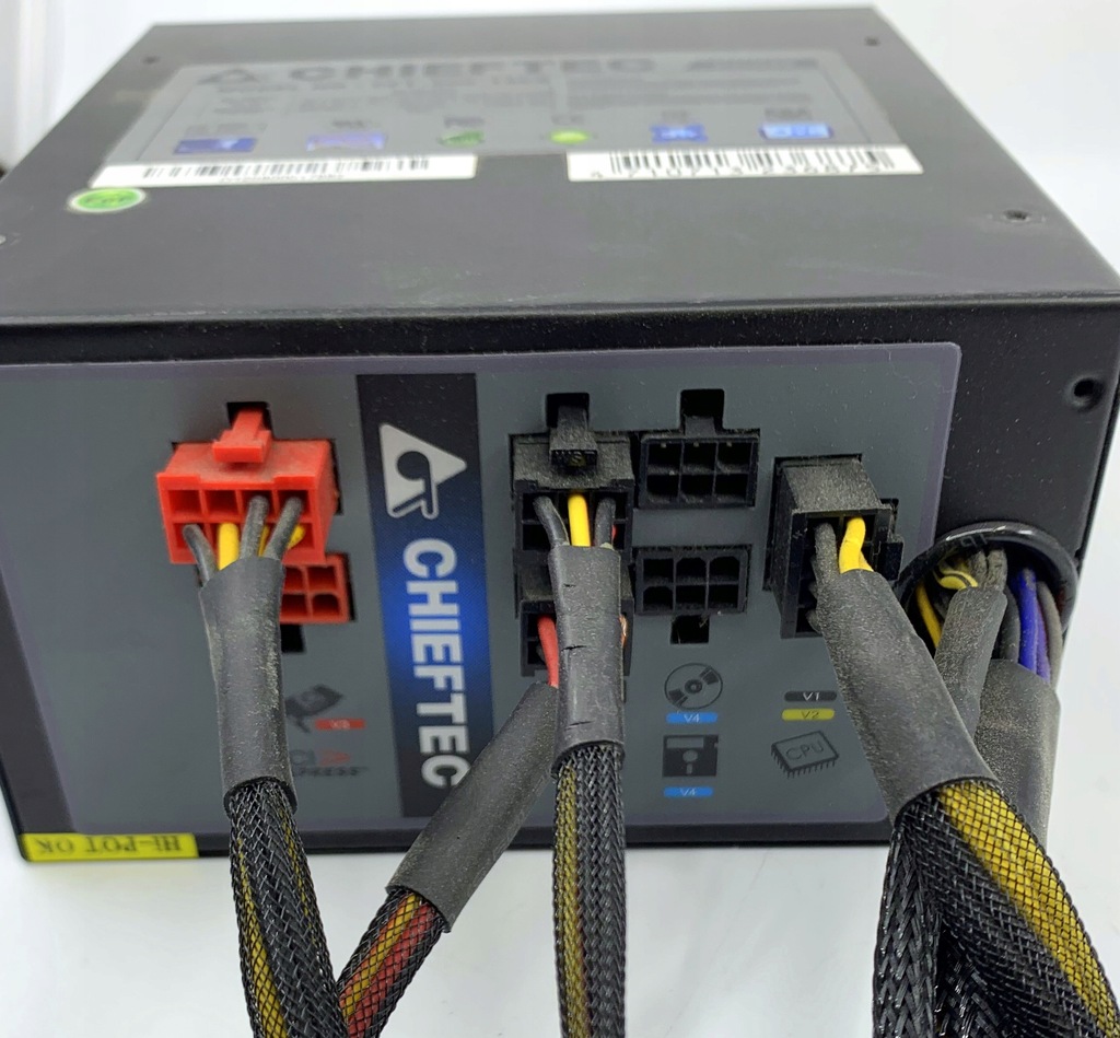 ZASILACZ ATX CHIEFTEC 600W CFT-600-14CS MODULARNY - 11265835341 ...
