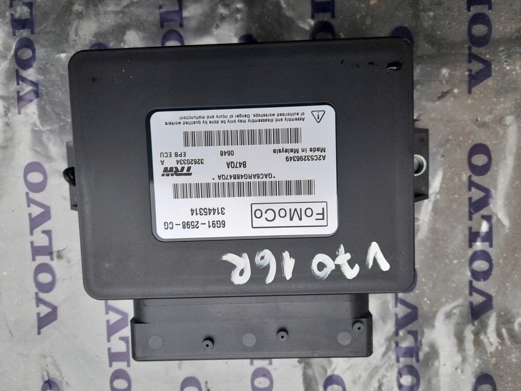 MODUŁ STEROWNIK HAMULCA 31445314 VOLVO XC60 W-WA - 13140385764 ...