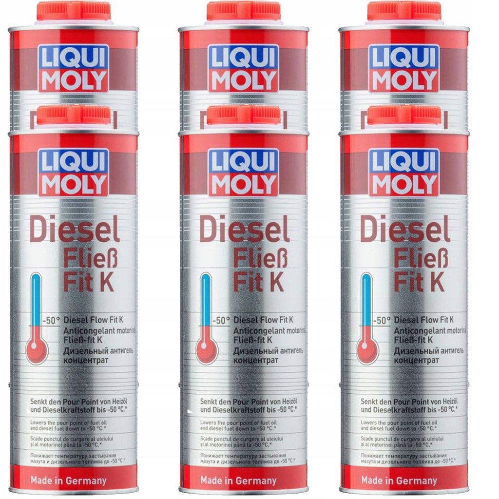 Liqui Moly Depresator Diesel LM1878 Fit K 6L - 13073145385 - oficjalne archiwum Allegro