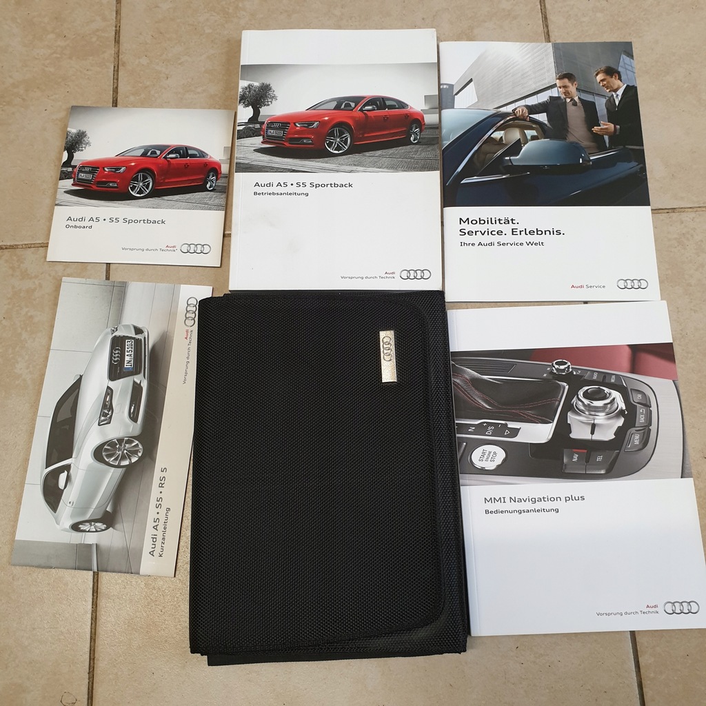 INSTRUKCJA OBSŁUGI ETUI PŁYTA MMI AUDI A5 S5 SB LF - 12380955295 ...