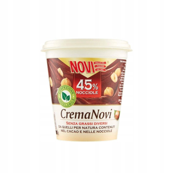 Novi Crema Novi 45% krem orzechowy 200g - 11475332915 - oficjalne ...