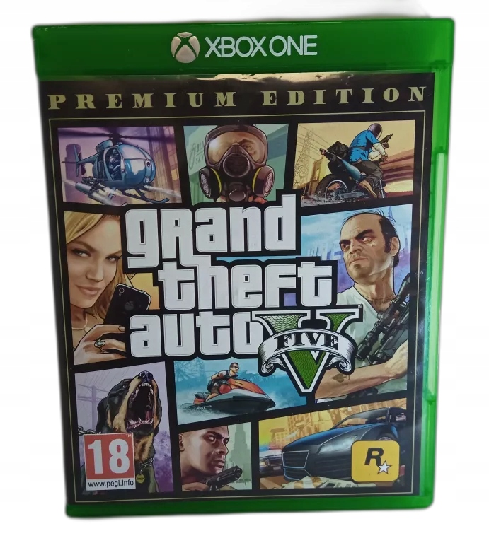XBOX ONE GTA 5 PREMIUM EDITION GRAND THEFT AUTO V - 13126525802 - oficjalne archiwum Allegro
