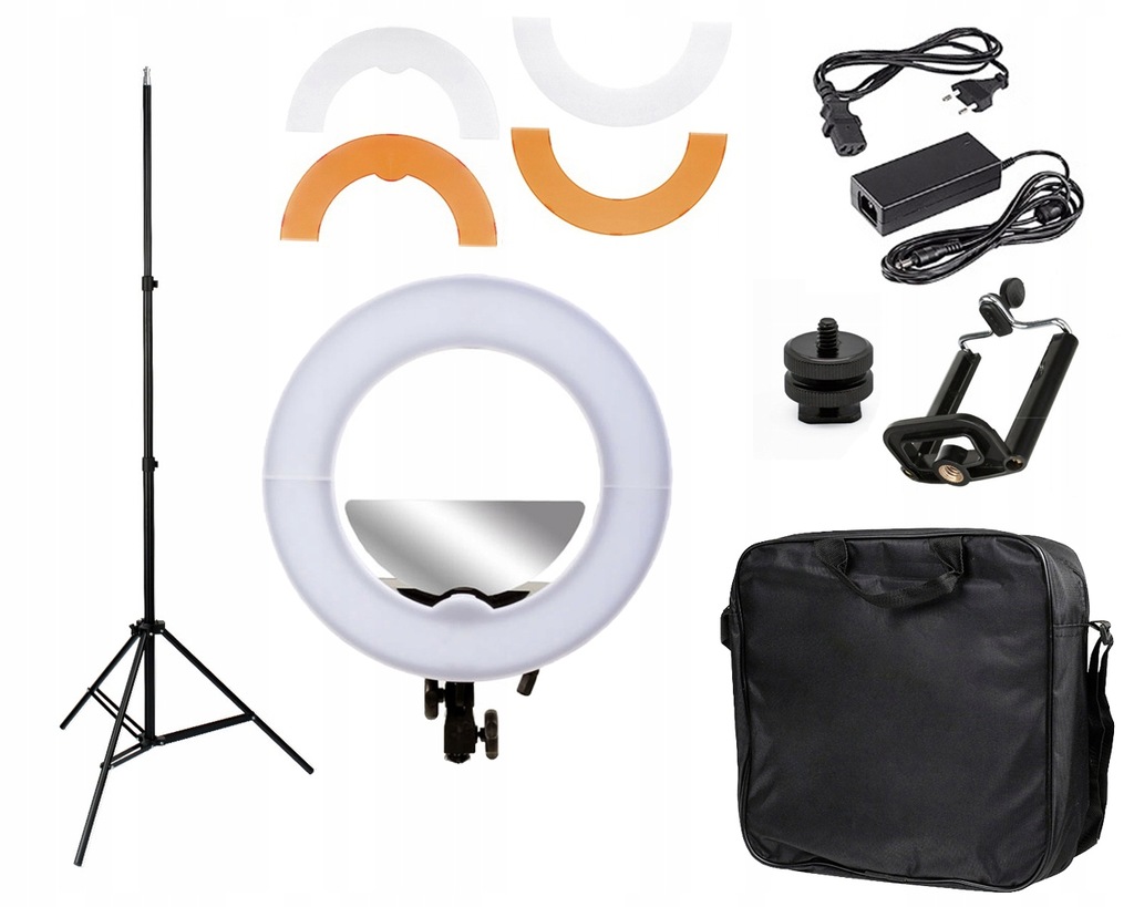 Lampa RING 60W LED do makijażu rzęs ŚCIEMNIACZ - 8266769885 - oficjalne ...