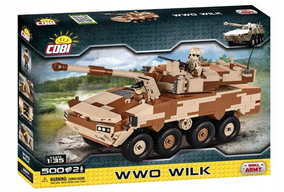 COBI Klocki Mała Armia WWO Wilk 2617 500 elementów - 12374880272 ...