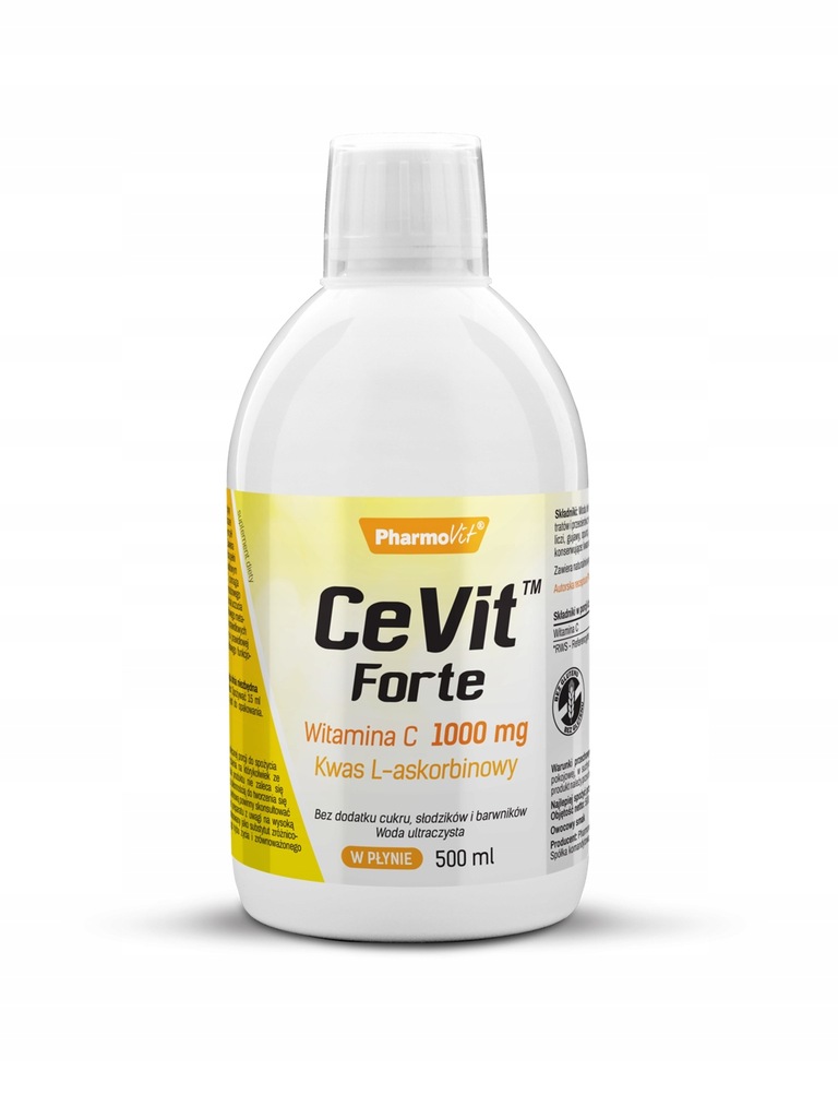Suplement CeVit Forte Witamina C 1000 mg 500ml Pha - 11363610655 ...