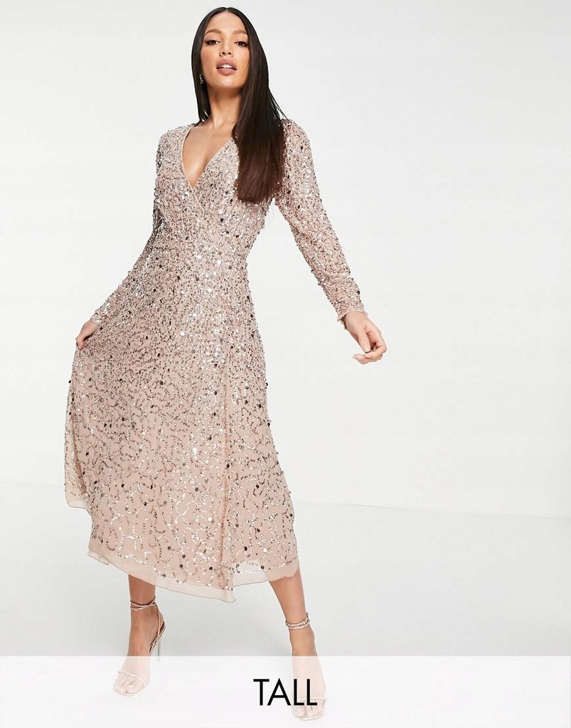 MAYA TALL MAXI SUKIENKA CEKINY 07O XXC__M - 12765943872 - oficjalne archiwum Allegro