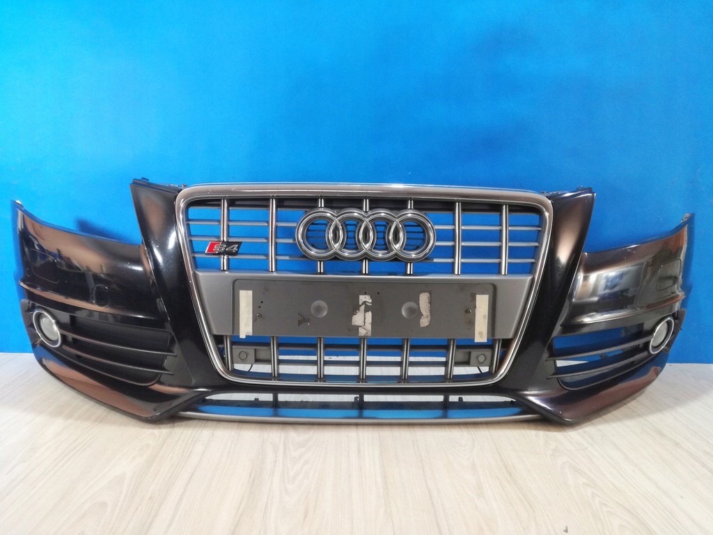Audi A4 S4 B8 zderzak przód S-Line sprysk PDC LZ9Y - 13655028869 - oficjalne archiwum Allegro