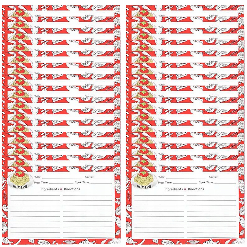Cards DIY Blank Notecards Diet Recipe Do List - 14636191153 - oficjalne ...