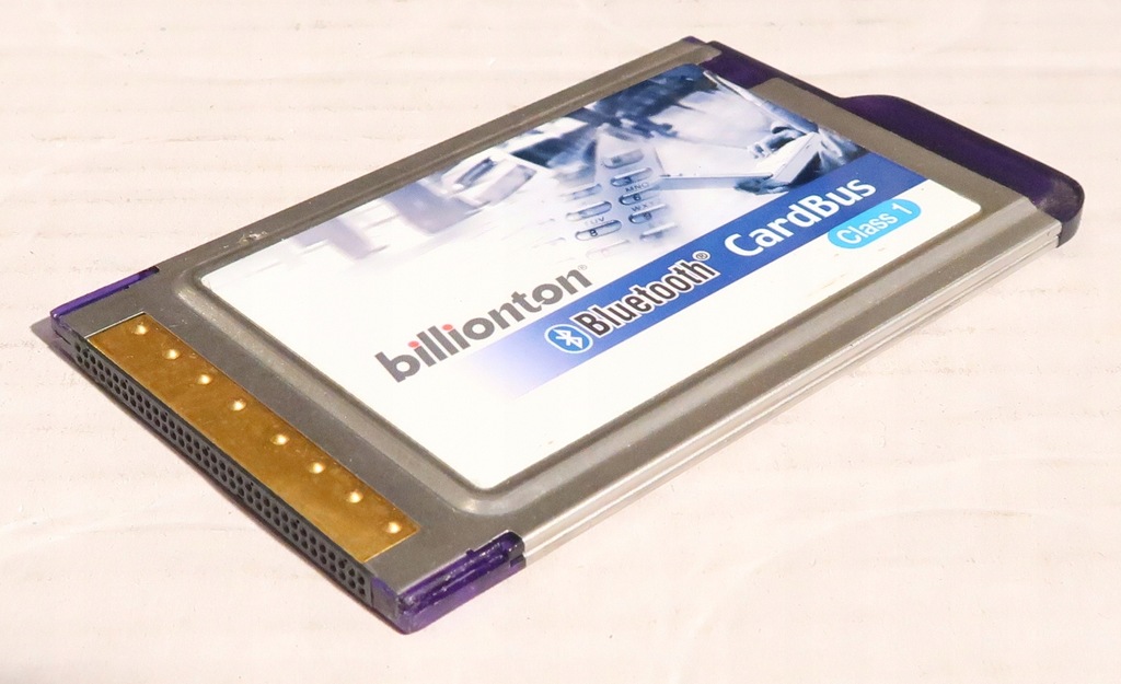 Karta PCMCIA Billionton Bluetooth CardBus - 13946928513 - oficjalne ...
