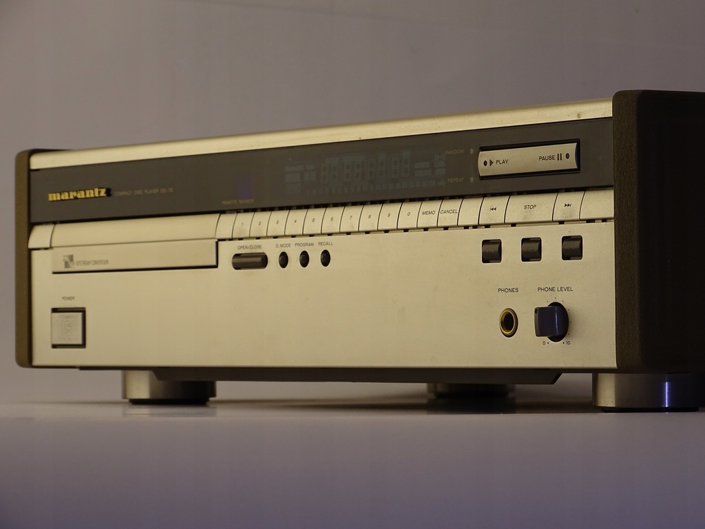 MARANTZ CD-72 ODTWARZACZ CD - 10484419258 - oficjalne archiwum Allegro