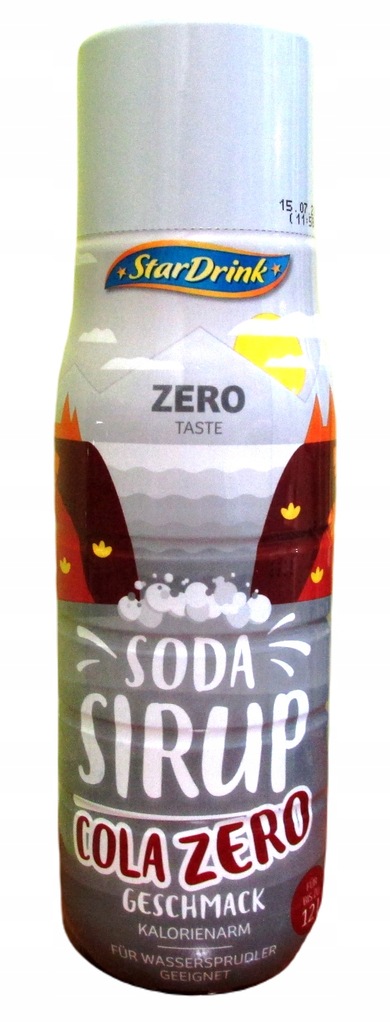 SYROP COLA ZERO BEZ CUKRU SATURATOR SODASTREAM 12L - 10678451133 ...