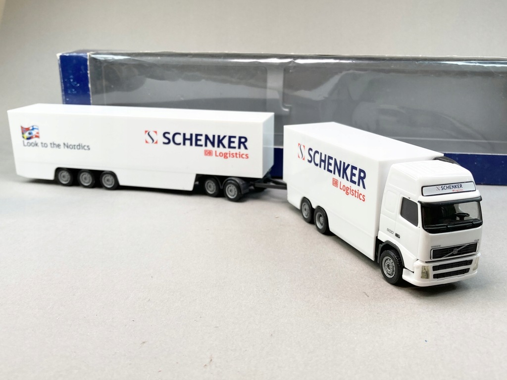 VOLVO FH GL Schenker Gigaliner - Herpa 1:87 - 13211412723 - oficjalne archiwum Allegro