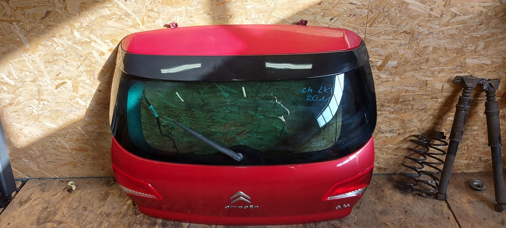 CITROEN C4 II B7 klapa tylna bagażnika LKR 2011 - 12051552224 ...