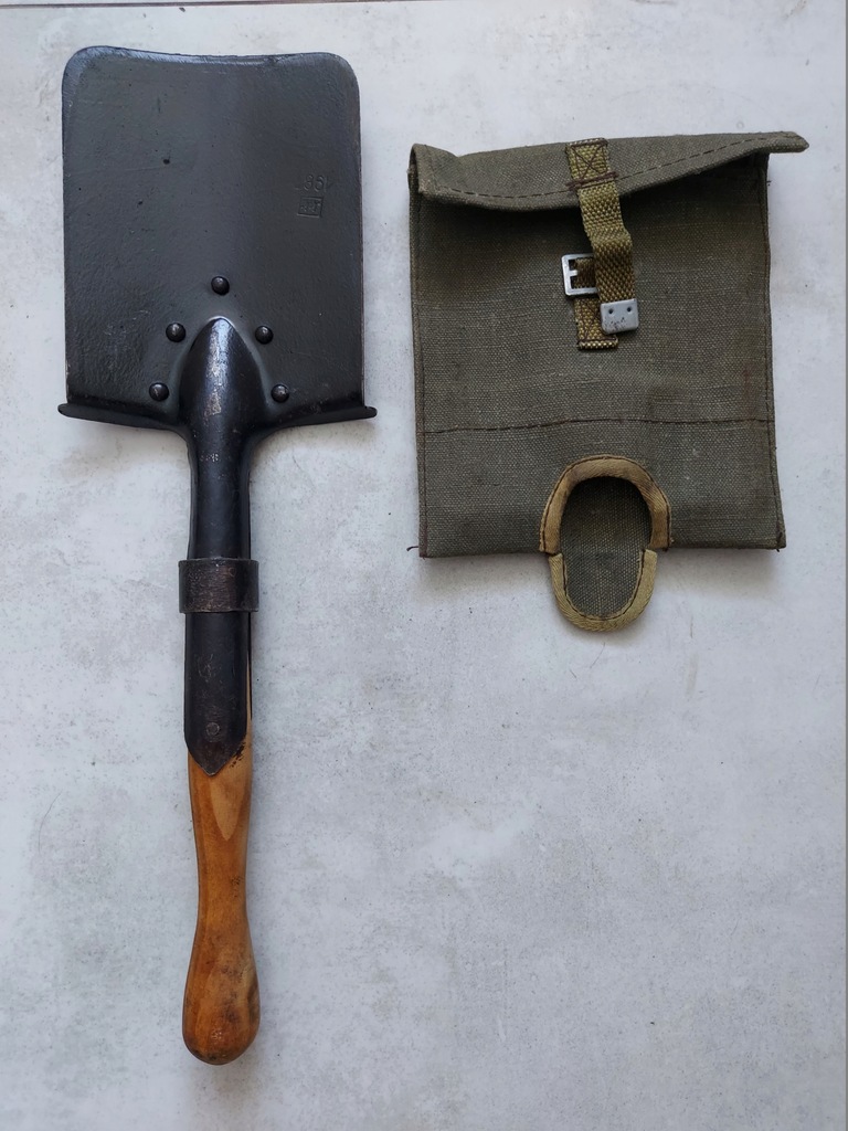 ŁOPATKA PIECHOTY , SAPERKA + POKROWIEC LWP - 13813883020 - oficjalne ...