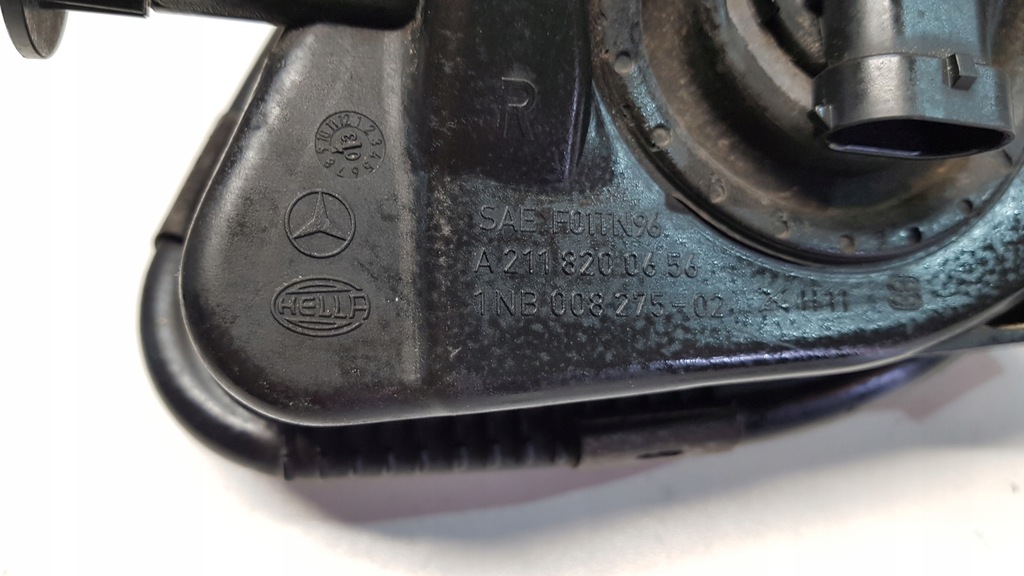 MERCEDES W211 HALOGEN HELLA ORYGINAŁ 2118200656 - 7014106324 ...