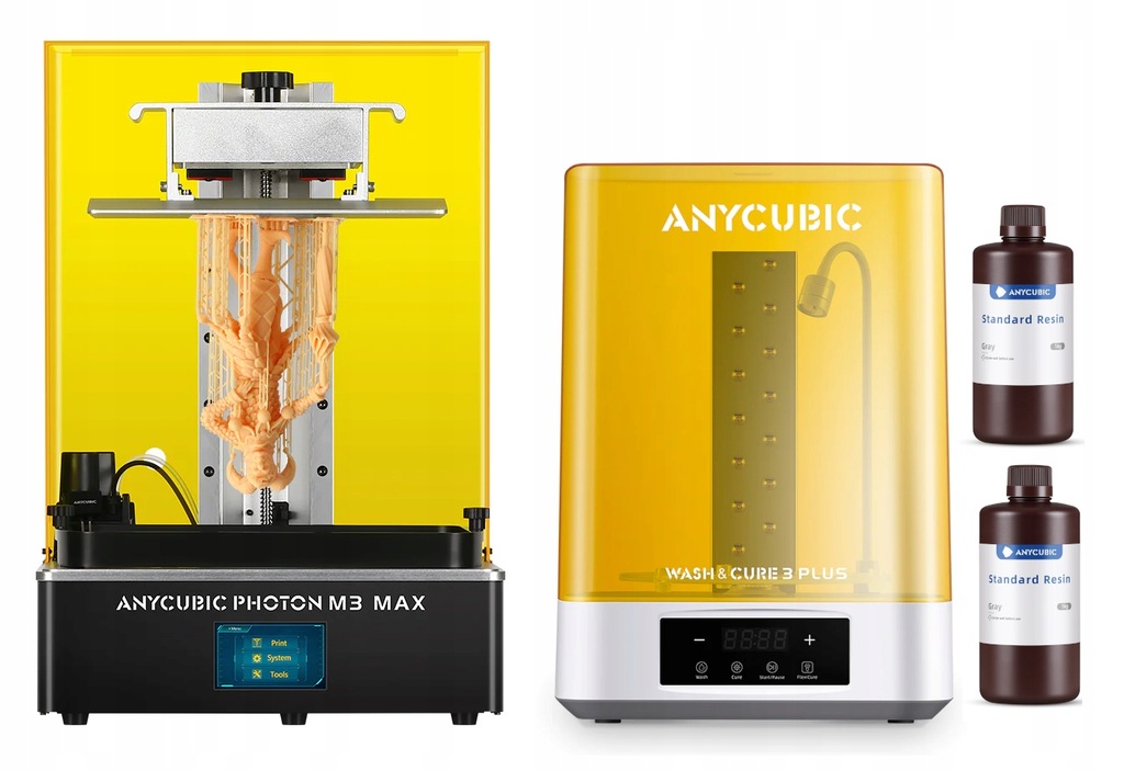 Drukarka 3D SLA Anycubic Photon M3 Max 13,6 cala Wash&Cure Plus+ 2kg ...