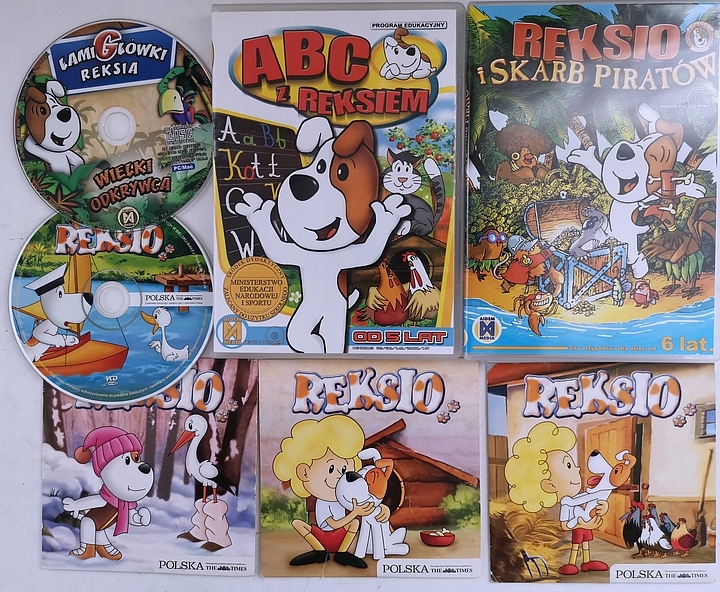 REKSIO i skarb piratów gra PC ABC z Reksiem bajki - 11027747151 ...