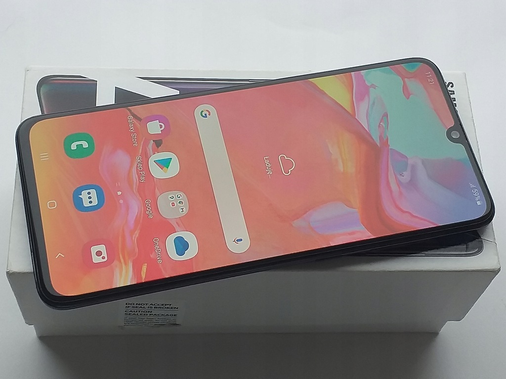 Samsung Galaxy A70 6 GB / 128 GB czarny Salon PL - 13156347274 ...