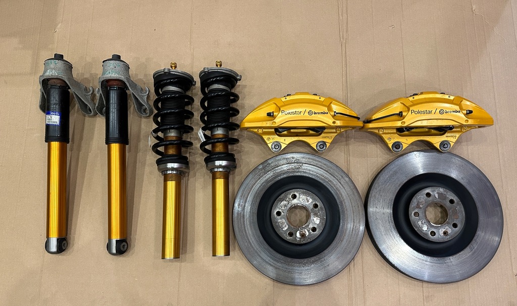 VOLVO XC60 II XC90 II POLESTAR OHLINS ZAWIESZENIE HAMULCE ZACISKI ...