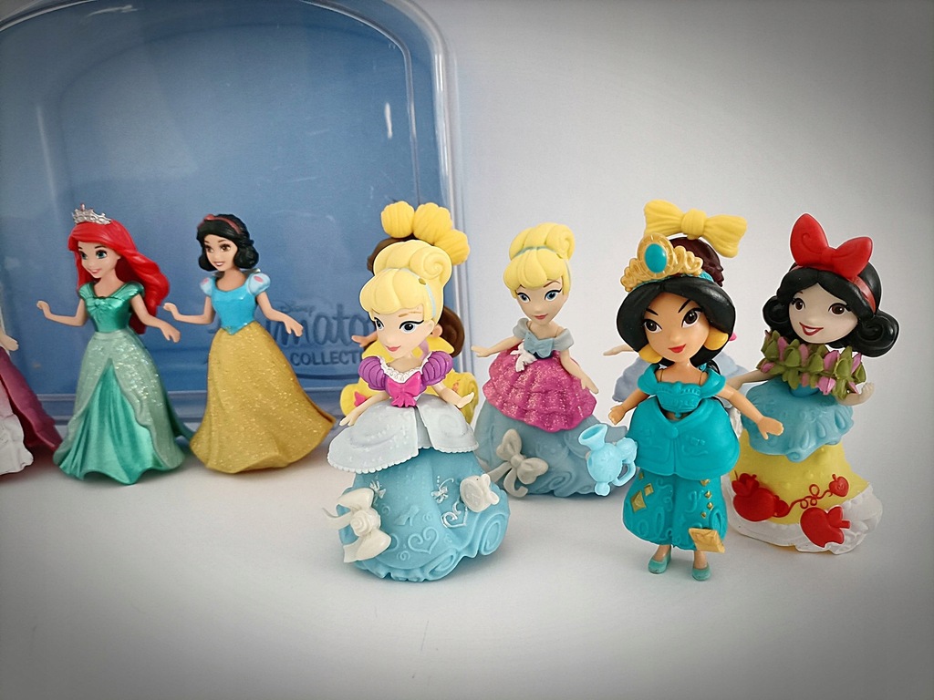 Figurki mini lalki księżniczki Disney Animators - 12255895651 ...