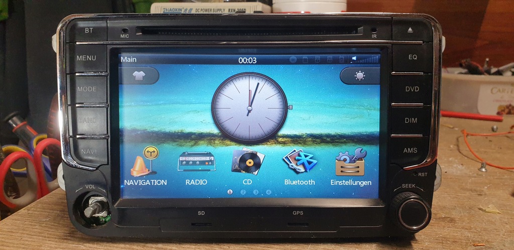 RADIO NAWIGACJA VW GOLF V PASSAT B6 TOURAN CADDY - 15058015694 - oficjalne archiwum Allegro