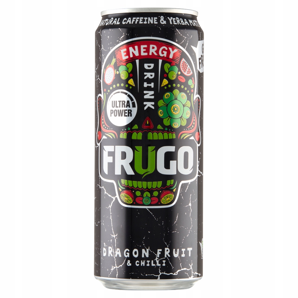 Frugo Wild Punch Black Energy Gazowany napój energetyzujący 330 ml ... Frugo Wild Punch Black Energy Gazowany napój energetyzujący 330 ml ...