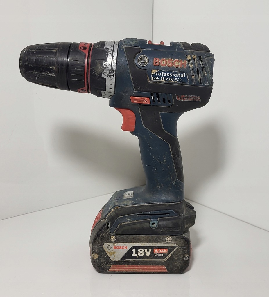 Wkrętarka akumulatorowa Bosch GSR 18V-EC FC2 18 V - 12983403809 - oficjalne archiwum Allegro