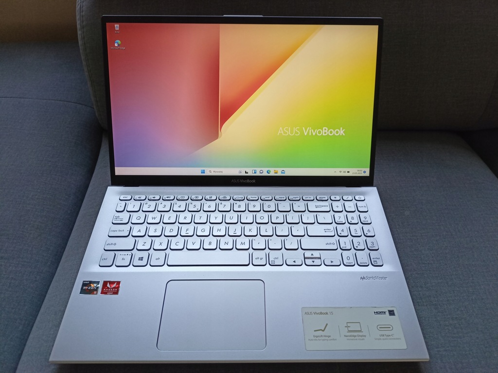 ASUS VIVOBOOK X512DA R5 3500U 8GB 256GB SSD WIN11 - 13742662844 ...