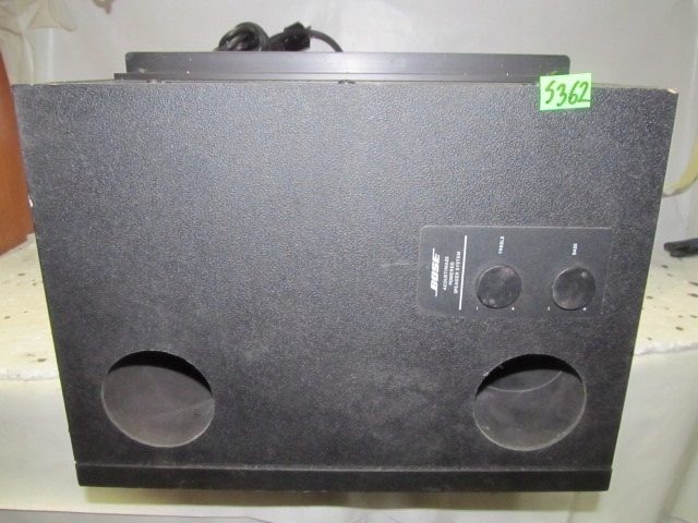 SUBWOOFER AKTYWNY BOSE ACOUSTIMASS - NR S362 - 13428959911 - oficjalne archiwum Allegro