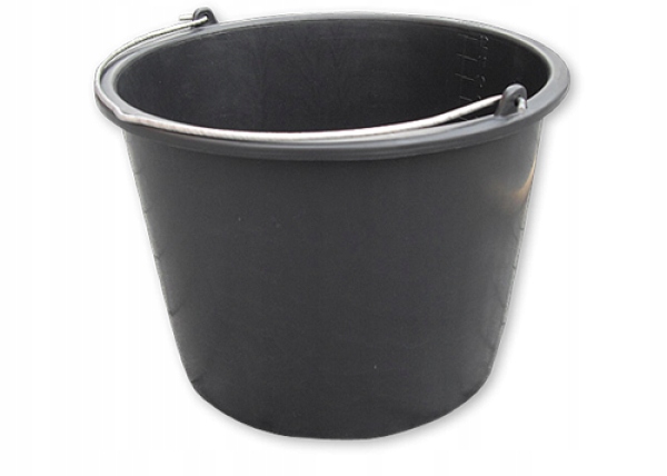 WIADRO z miarką OGRODNICZE BUDOWLANE PCV 12L - 9142882782 - oficjalne ...