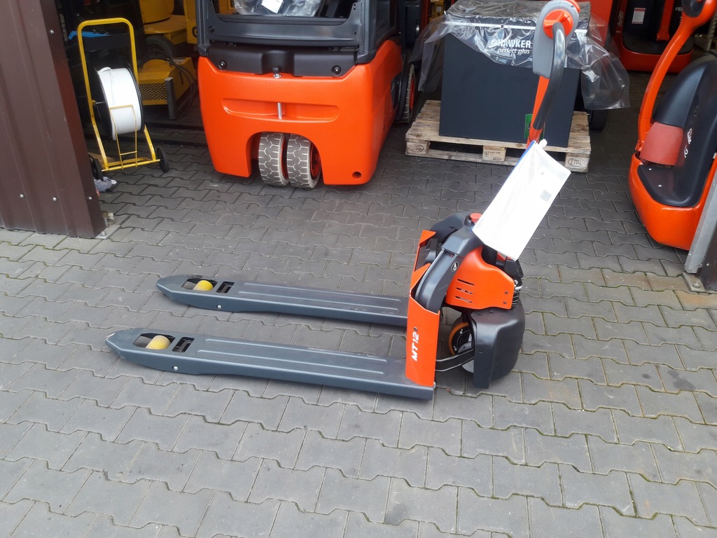 WÓZEK WIDŁOWY PALECIAK LINDE MT12 LEKKI!!! - 8371619086 - oficjalne ...