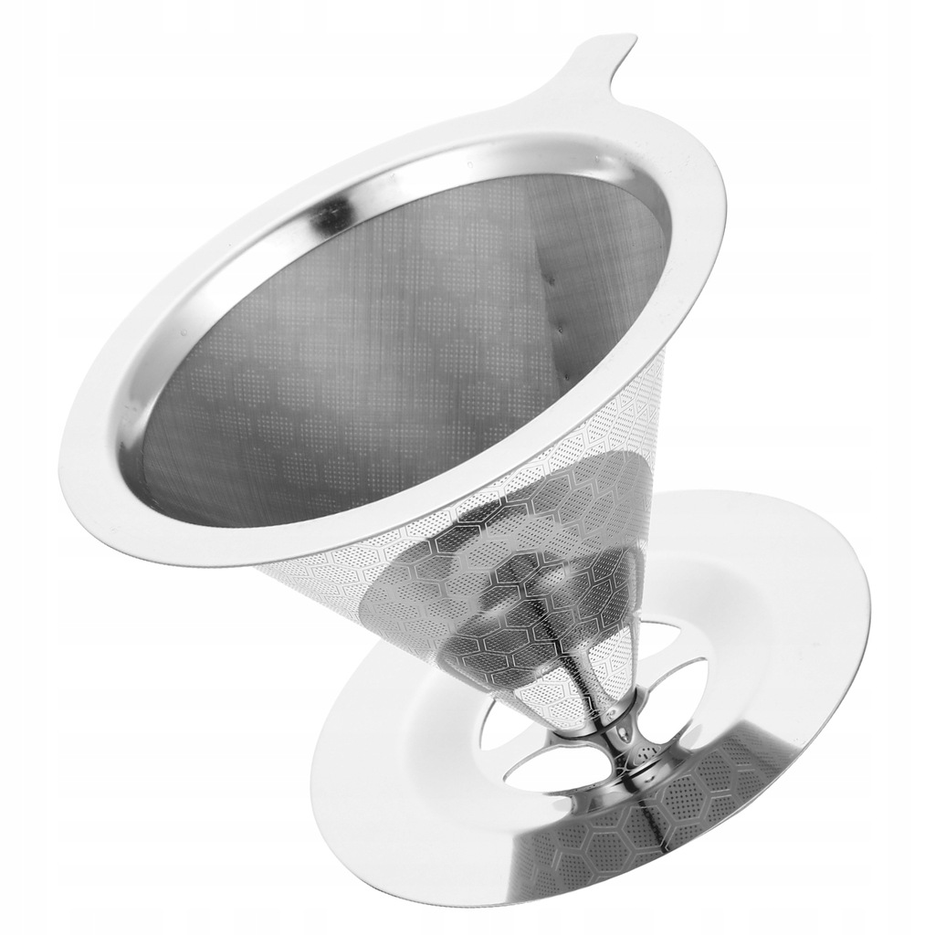 METAL COFFEE DRIPPER COFFEE FILTER CUP GLASS COFFE - 14630700685 ...
