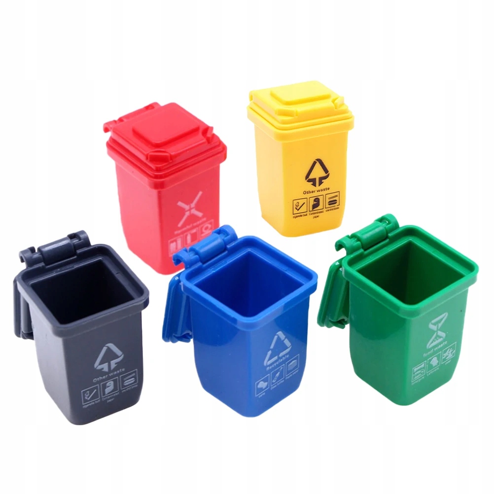 Bin Model Mini Trash Can Miniature 5 Pcs - 13789610447 - oficjalne ...