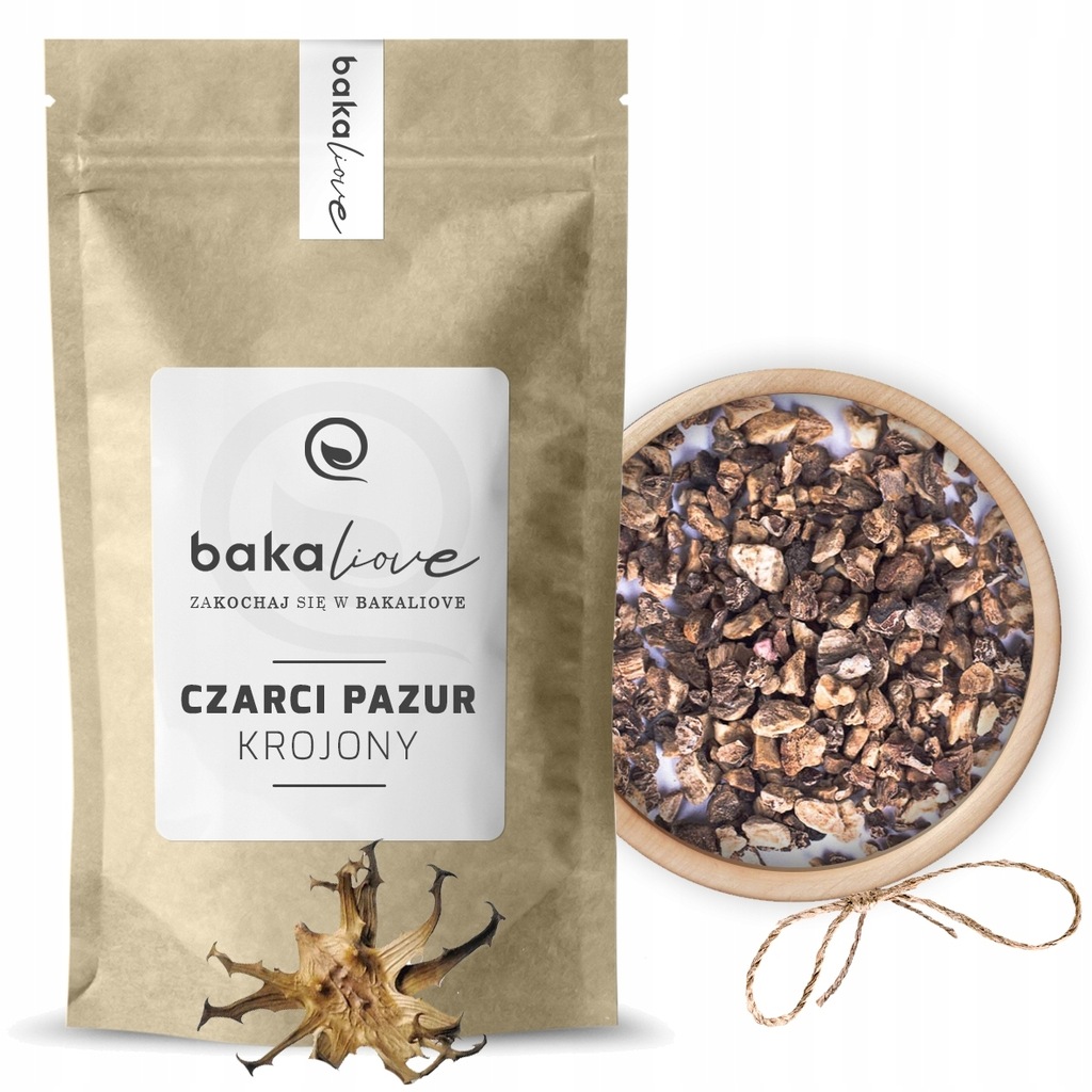 Czarci pazur krojony diabelski korzeń napar 1kg - 13072754959 - oficjalne archiwum Allegro
