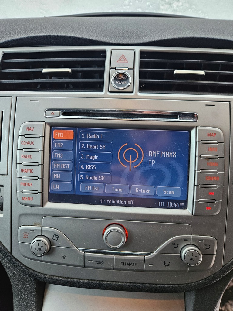 RADIO NAWIGACJA FORD KUGA MK1 POD KAMERE COFANIA - 14866308753 ...